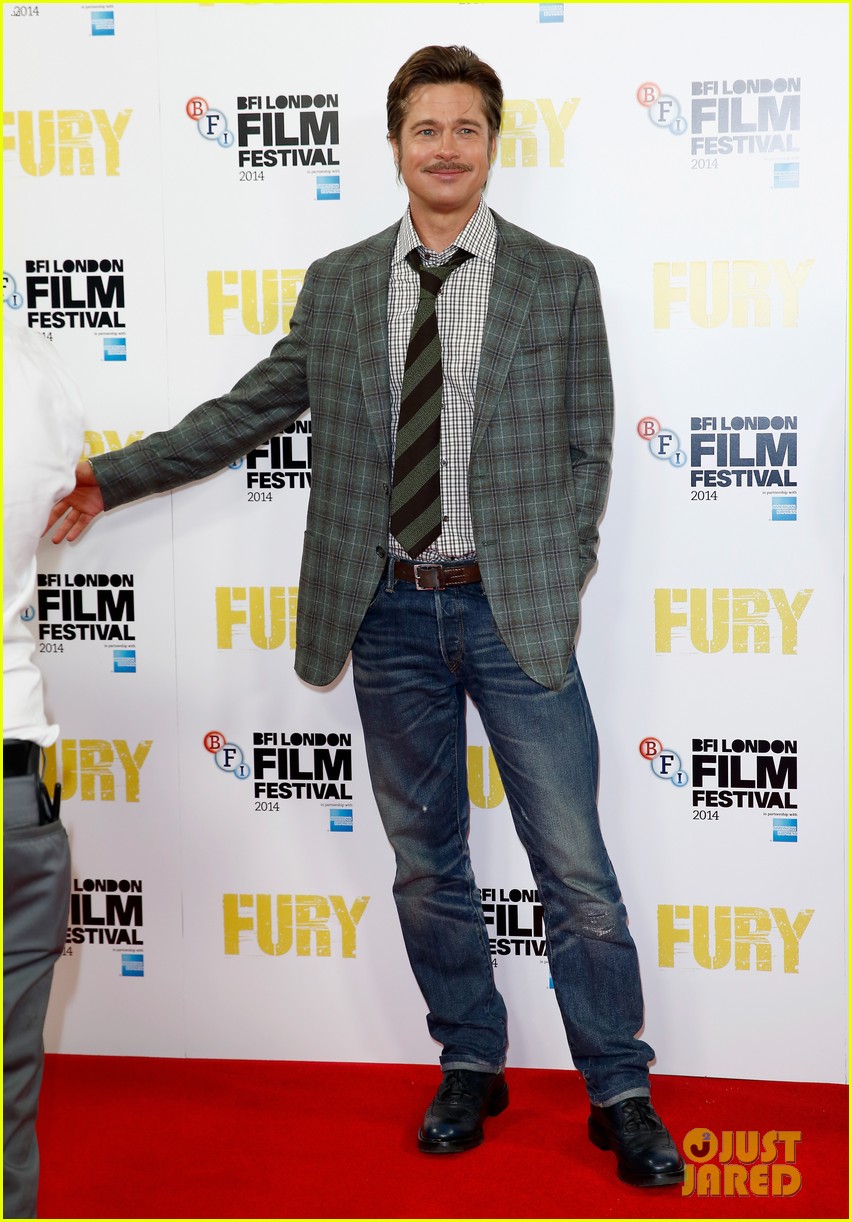 Brad Pitt is a Tough Guy to Punch, Says Co-Star Logan Lerman: Photo ...