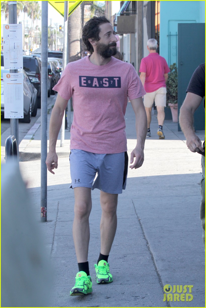 Adrien Brody & His Scruff Are Definitely Ready for No-Shave November ...