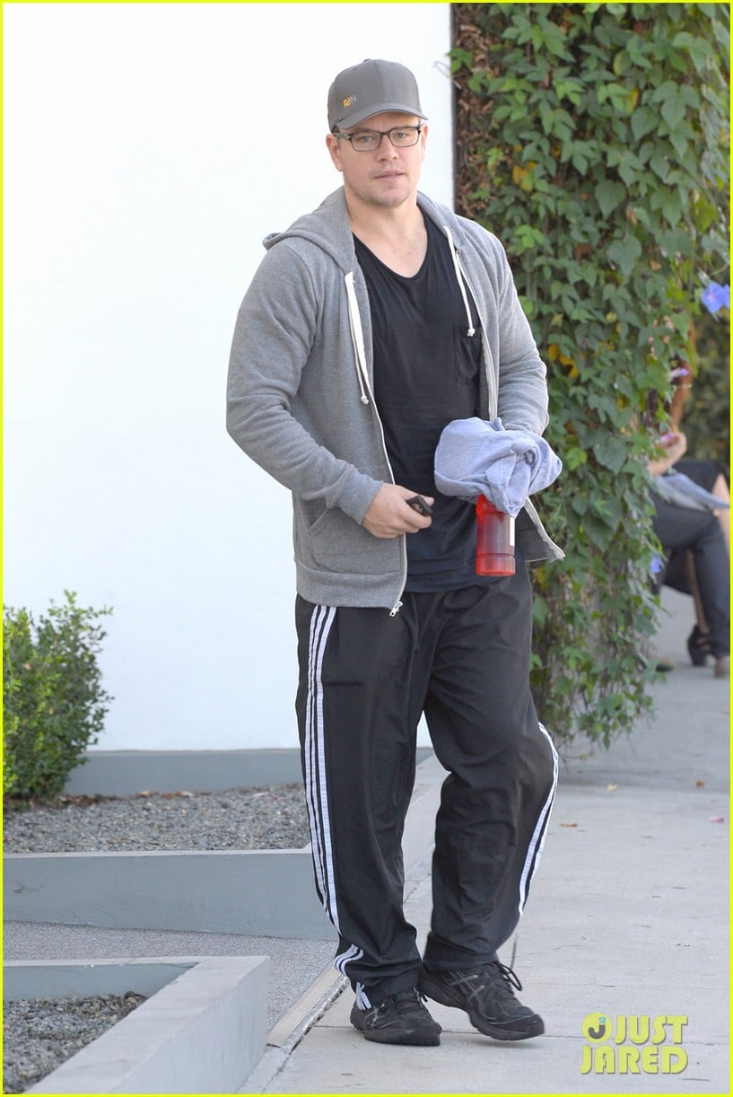 Matt Damon Fits In an Intense Workout Before the Weekend: Photo 3226953 ...