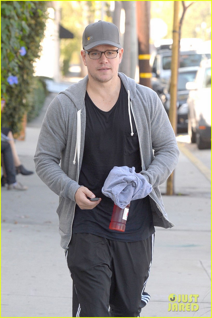 Matt Damon Fits In an Intense Workout Before the Weekend: Photo 3226959 ...