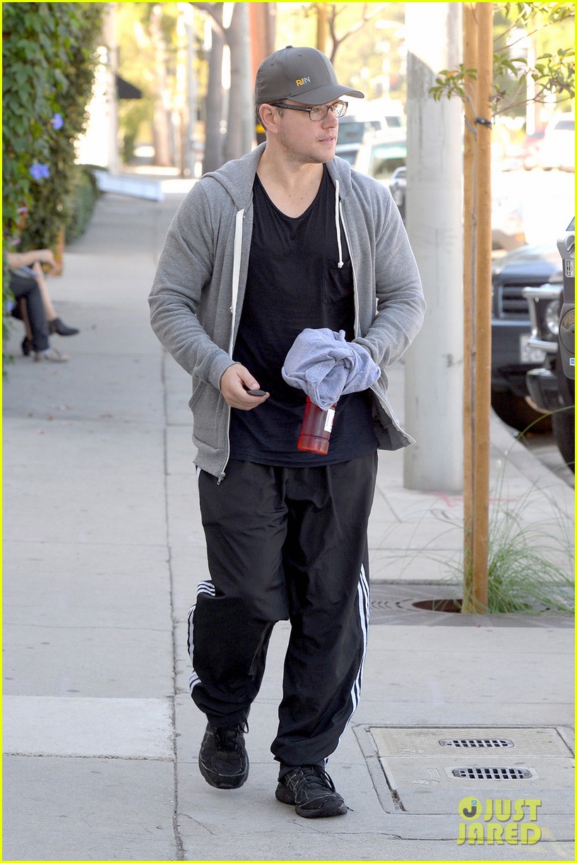 Matt Damon Fits In an Intense Workout Before the Weekend: Photo 3226960 ...