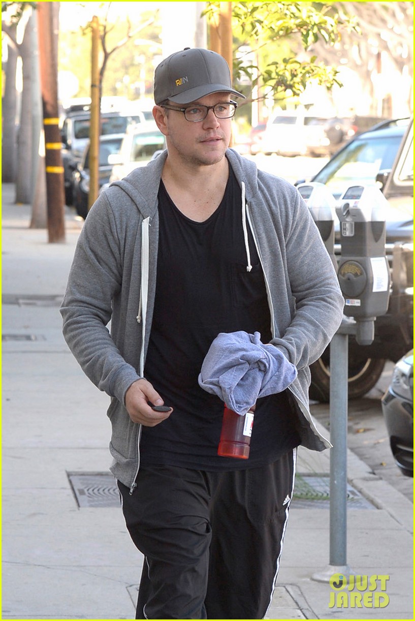 Matt Damon Fits In an Intense Workout Before the Weekend: Photo 3226962 ...