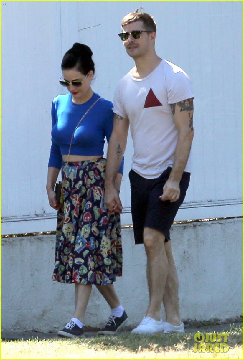 Dita Von Teese Takes Post-Birthday Stroll with Adam Rajcevich: Photo ...