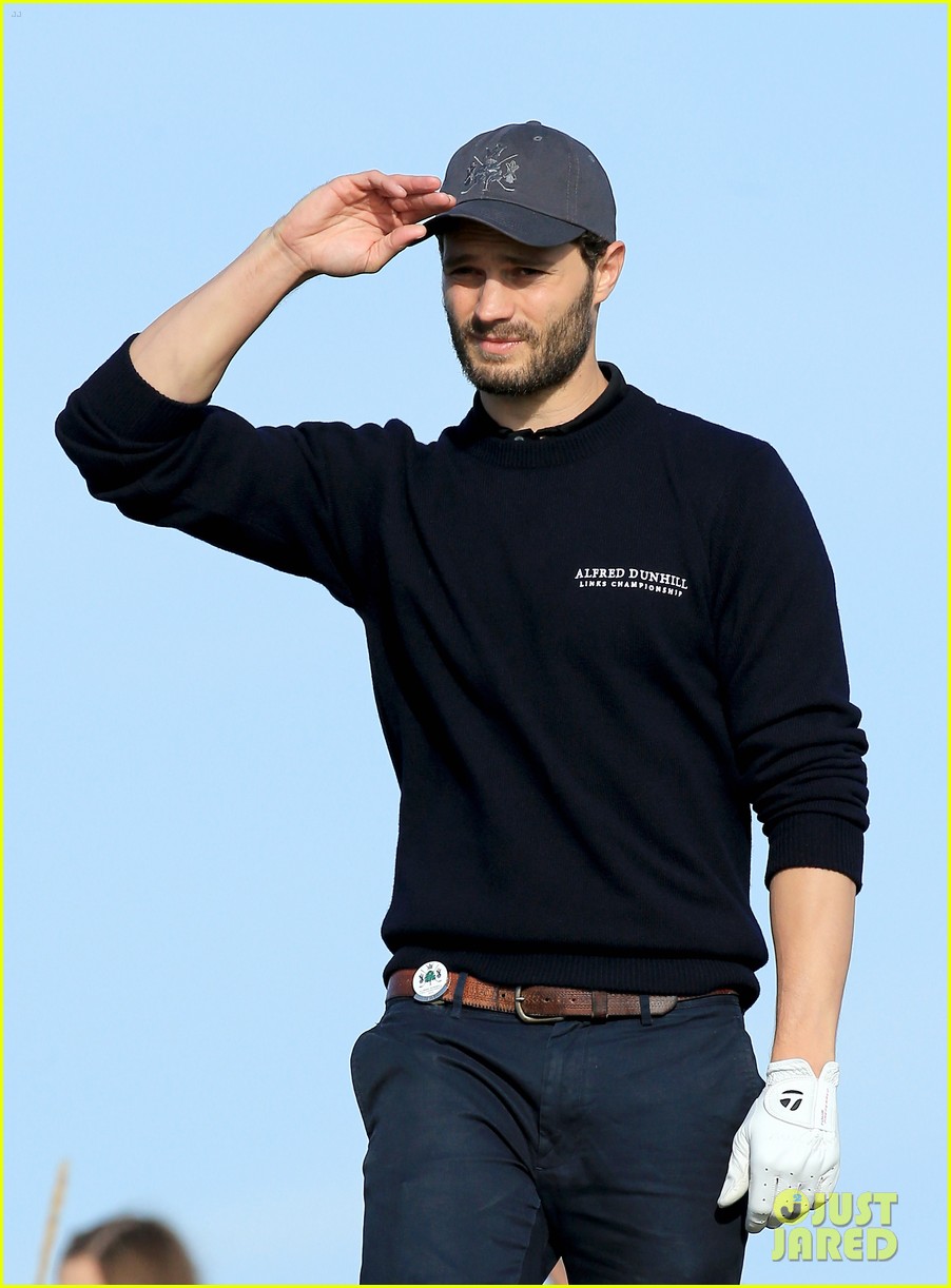 Jamie Dornan Plays a Round of Golf with Other Celebs - See the Action ...