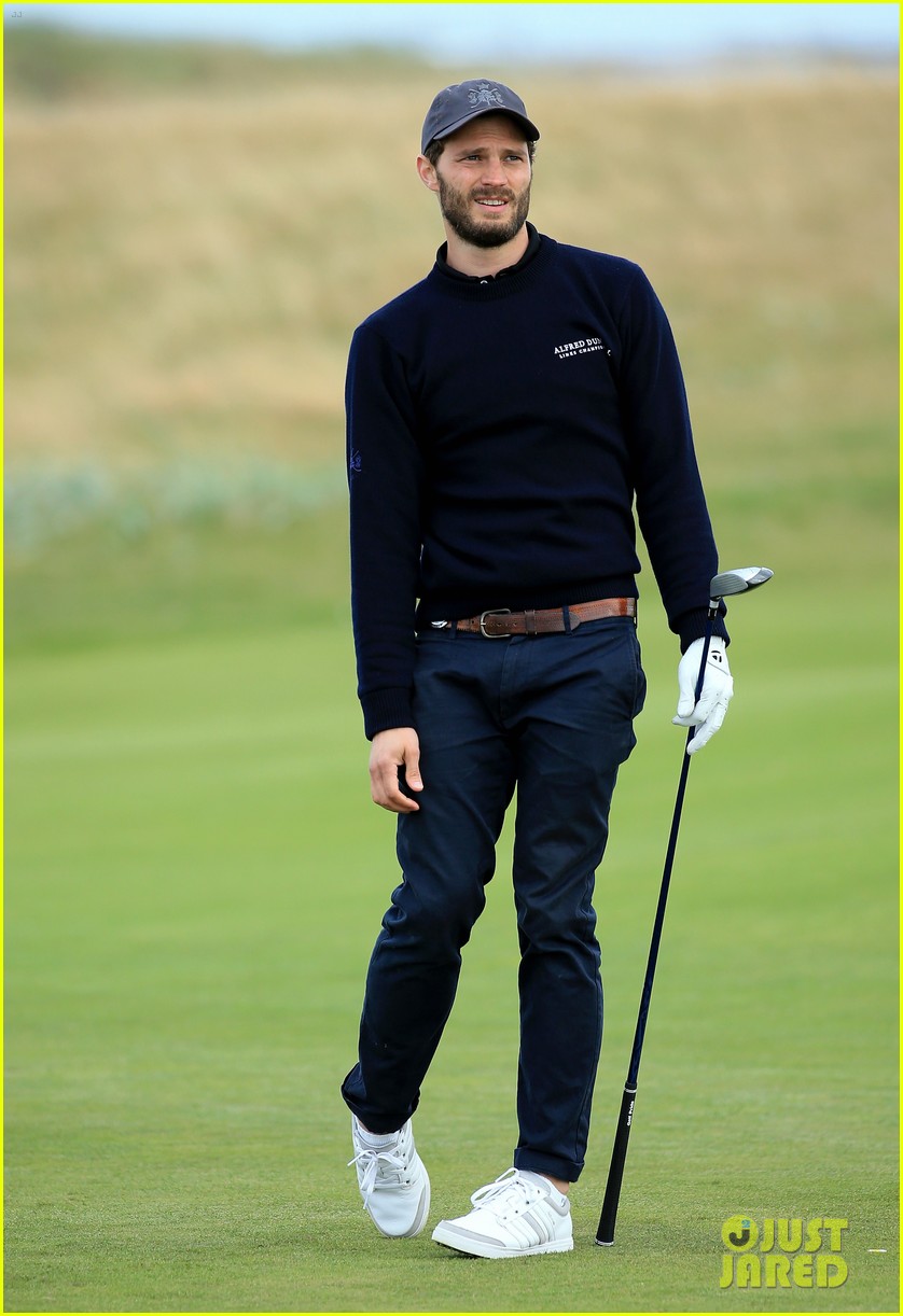 Jamie Dornan Plays a Round of Golf with Other Celebs - See the Action ...