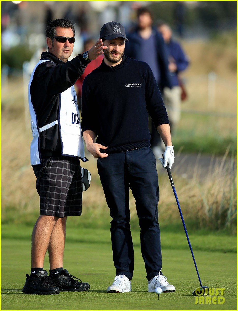 Jamie Dornan Plays a Round of Golf with Other Celebs - See the Action ...
