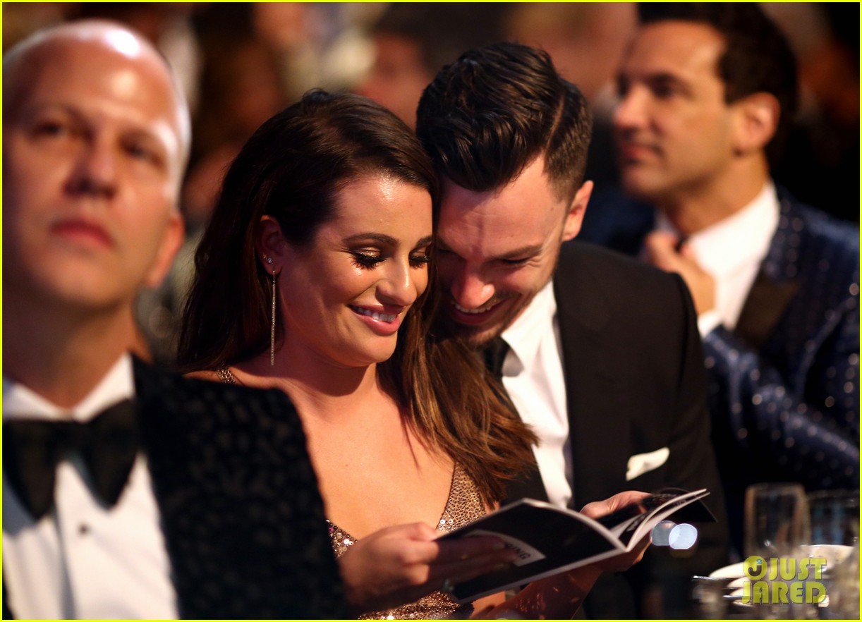 Lea Michele & Matthew Paetz Make Their First Official Appearance ...