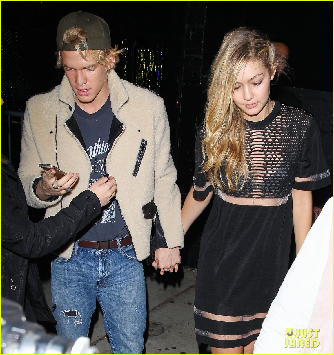 Gigi Hadid And Cody Simpson Couple Up For Miley Cyrus 22nd Birthday