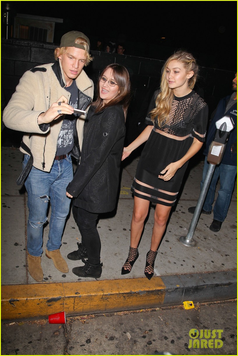 Gigi Hadid And Cody Simpson Couple Up For Miley Cyrus 22nd Birthday