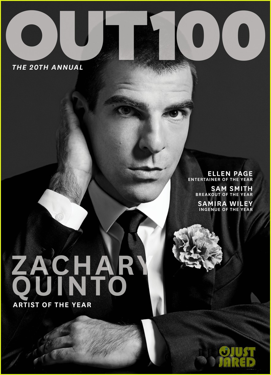 Ellen Page, Zachary Quinto, & More Honored as 'Out' Magazine's OUT100 ...