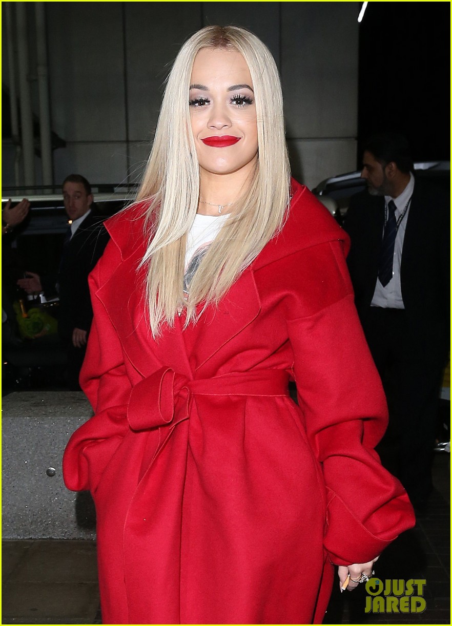 Red Hot Rita Ora & Ricky Hilfiger Catch Flight After Her Shoot: Photo ...