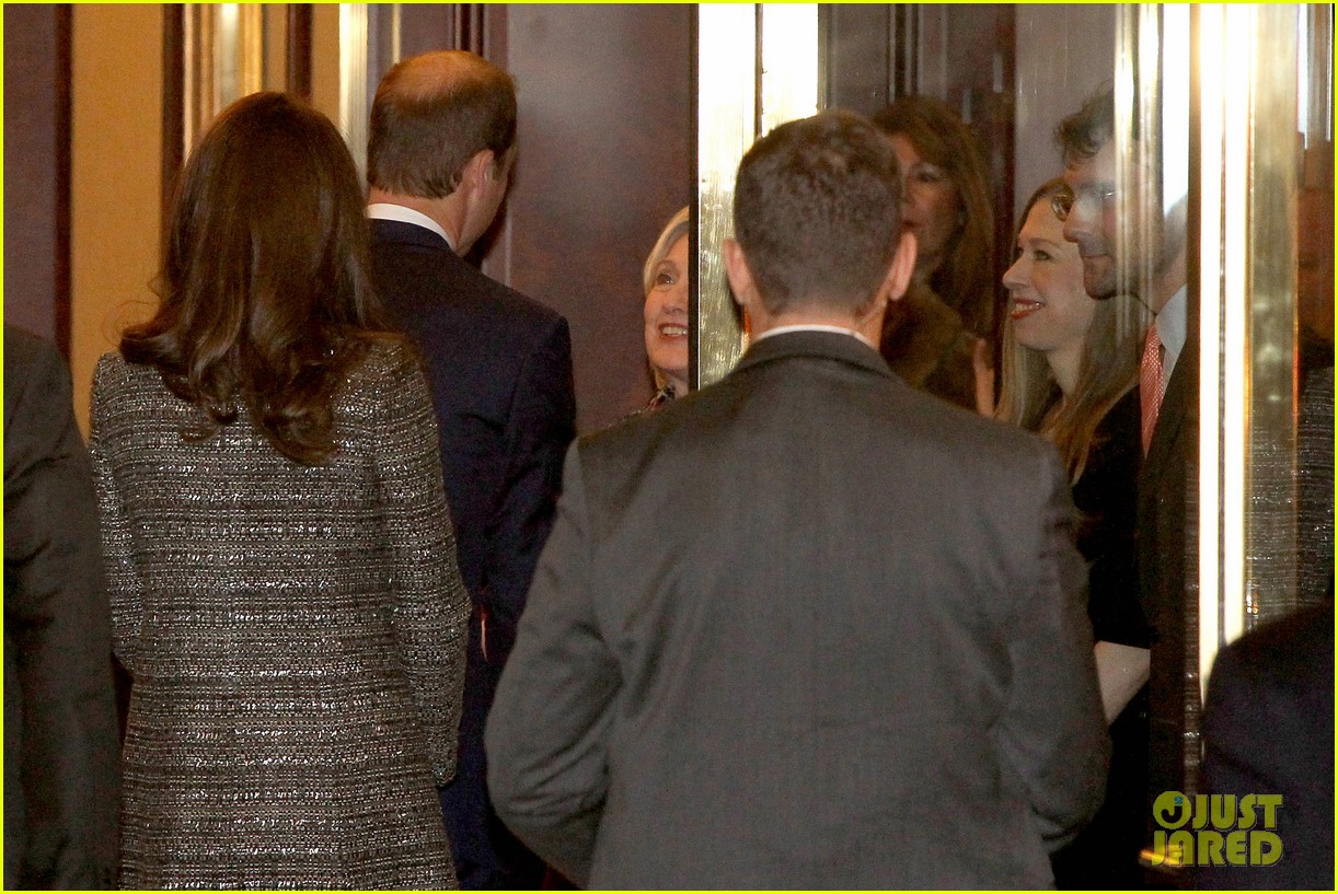 Hilary Clinton Looks So Excited to Meet Up with Kate Middleton & Prince ...