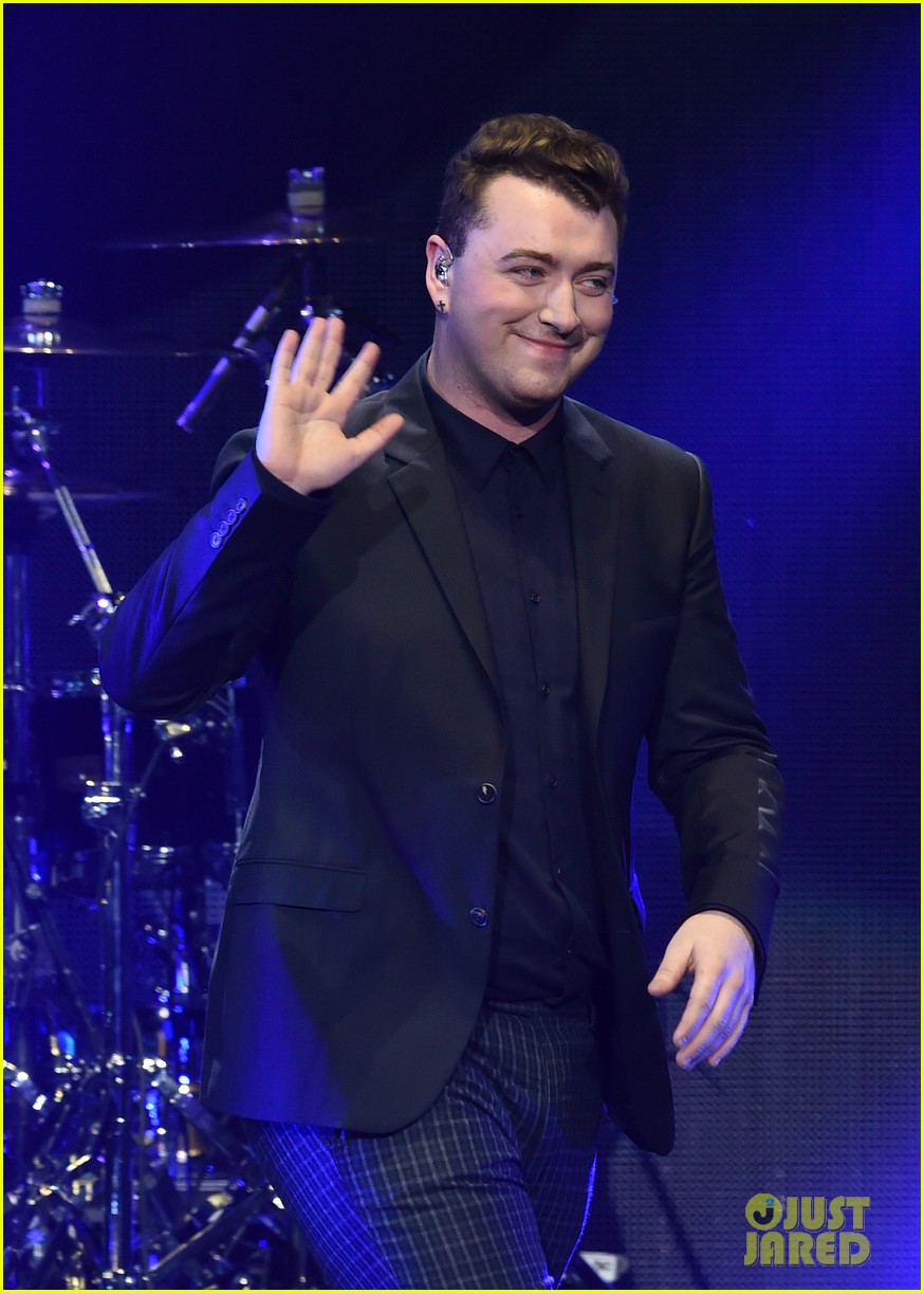 Sam Smith Celebrates Six Grammy Nominations at Jingle Ball 2014: Photo ...