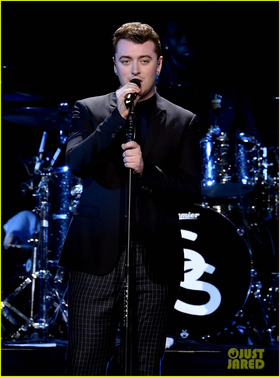 Sam Smith Celebrates Six Grammy Nominations at Jingle Ball 2014: Photo ...