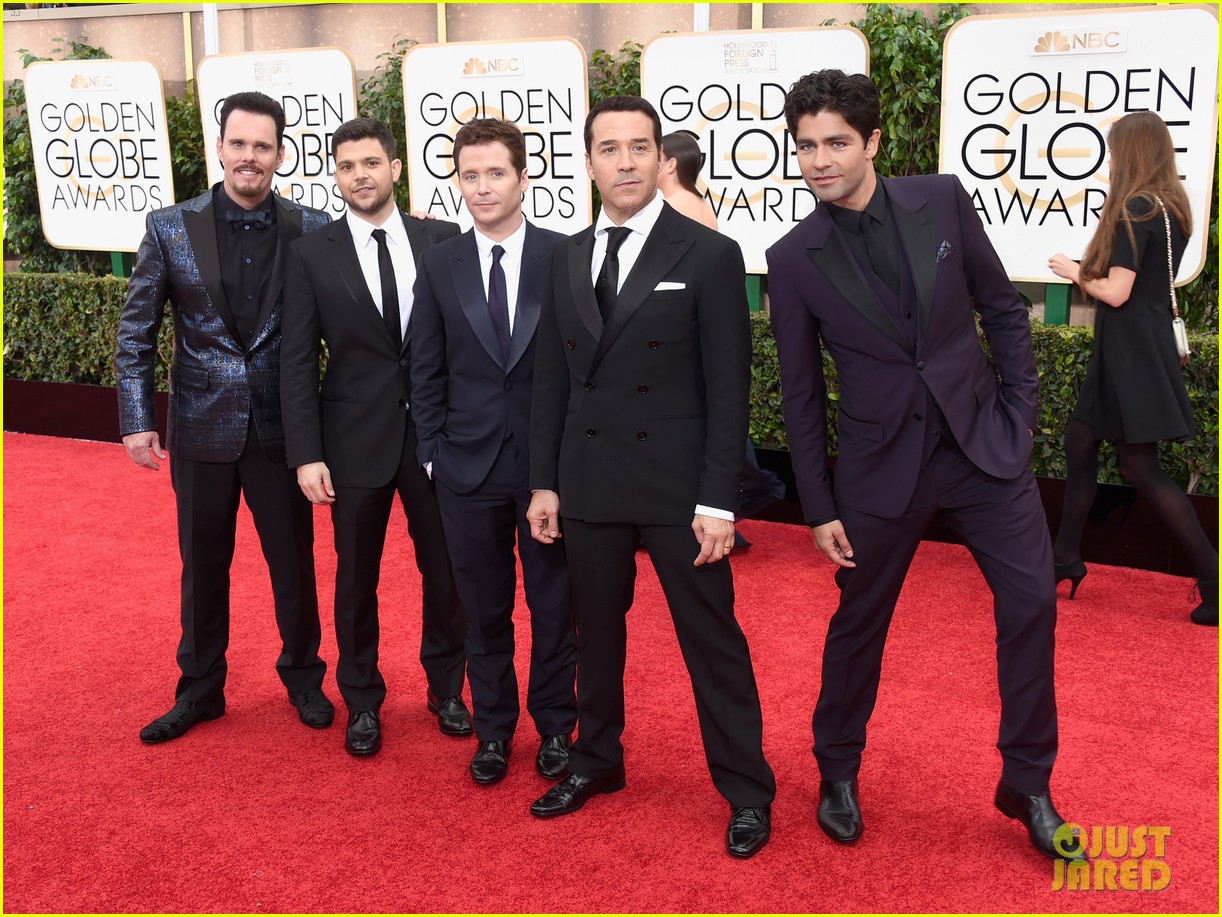 'Entourage' Cast Steps Out Together at Golden Globes 2015!: Photo ...