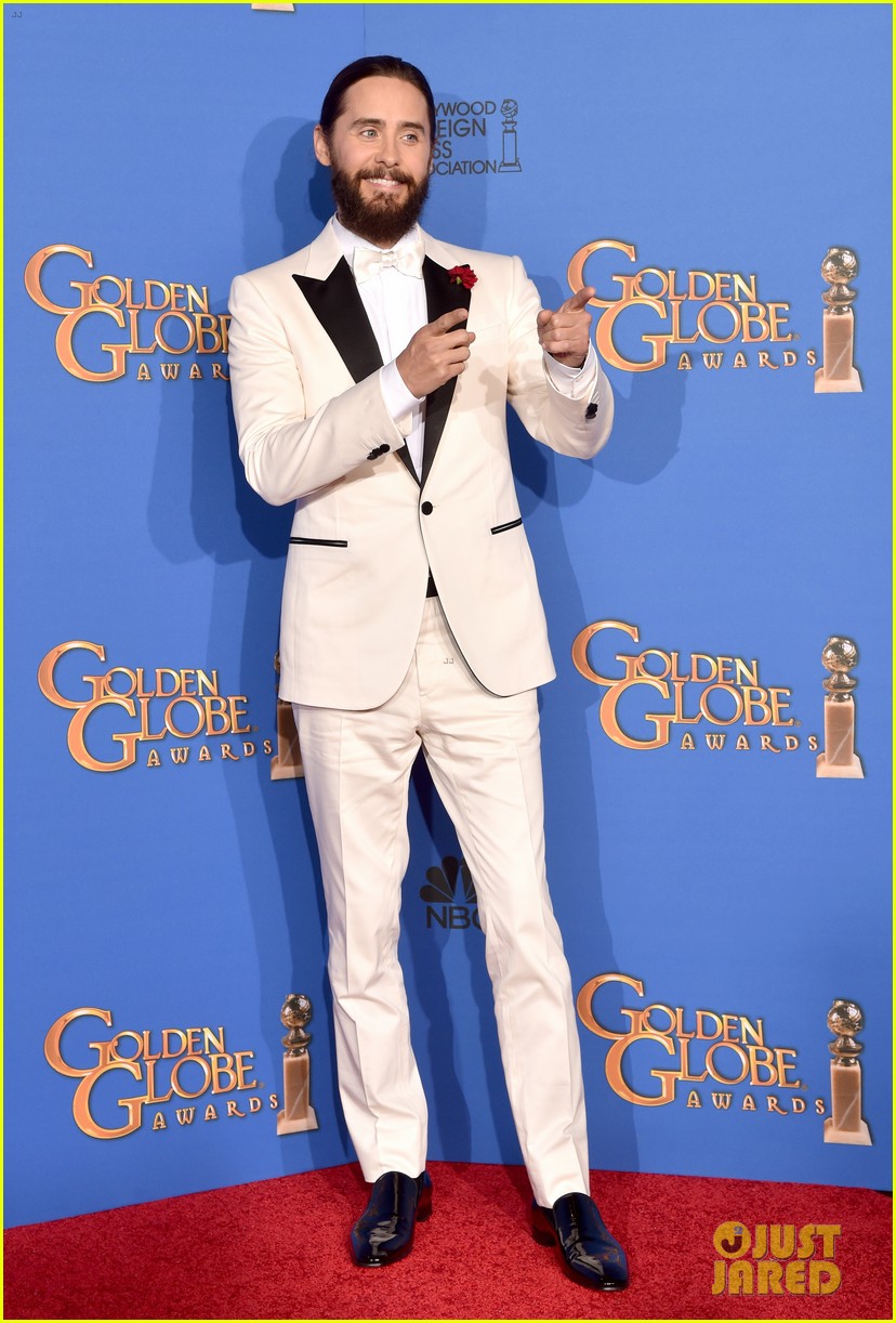 Jared Leto's Braid Was the Golden Globes' Big Hair Moment!: Photo ...