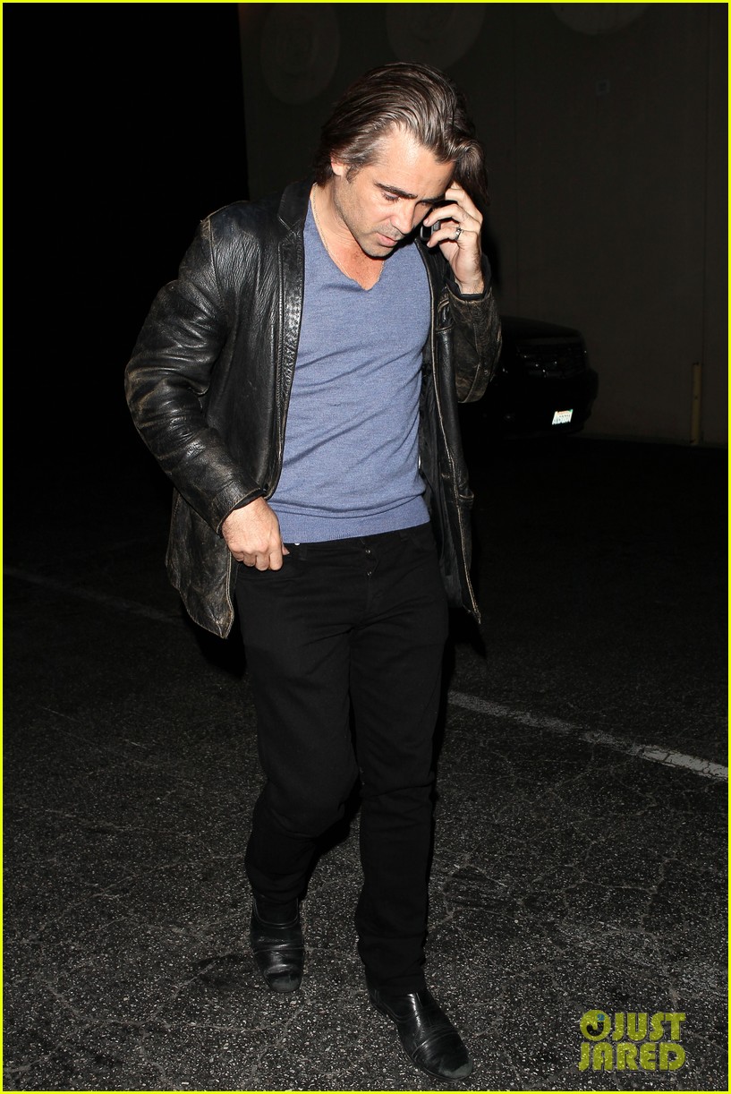 Colin Farrell Shaves Off 'True Detective' Mustache For Dinner With ...