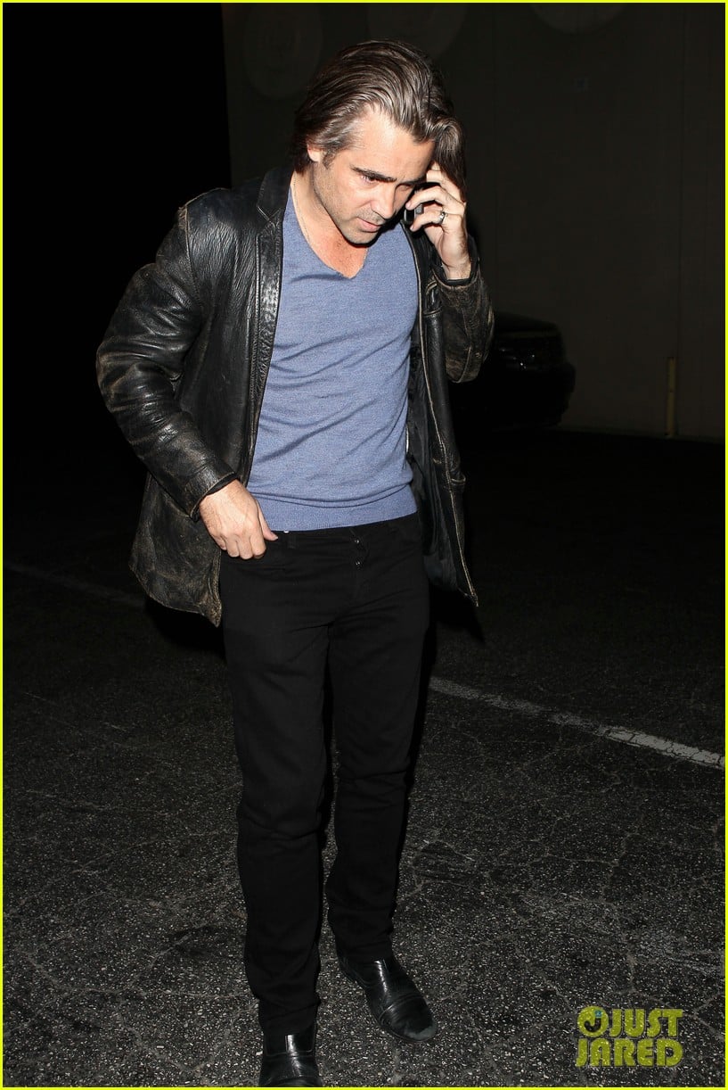 Colin Farrell Shaves Off 'True Detective' Mustache For Dinner With ...