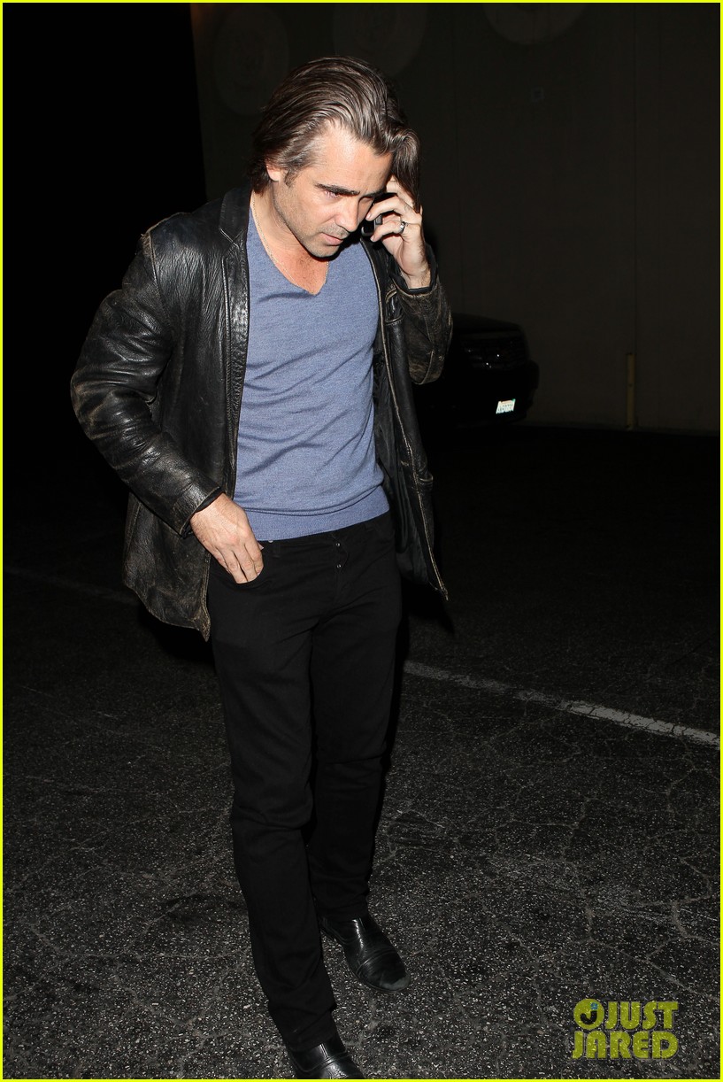 Colin Farrell Shaves Off 'True Detective' Mustache For Dinner With ...