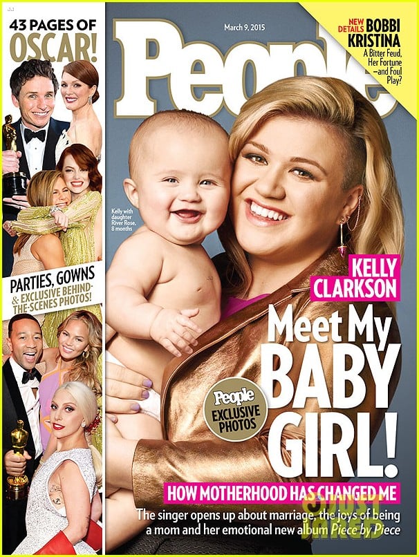 Kelly Clarkson Covers 'People' Magazine with Daughter River: Photo ...