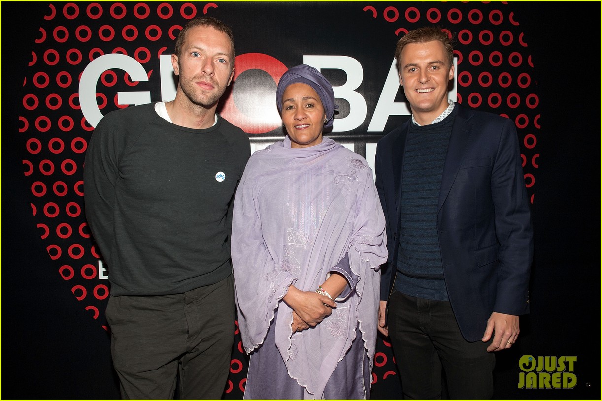 Chris Martin Signs On as an Ambassador for Global Citizen: Photo ...