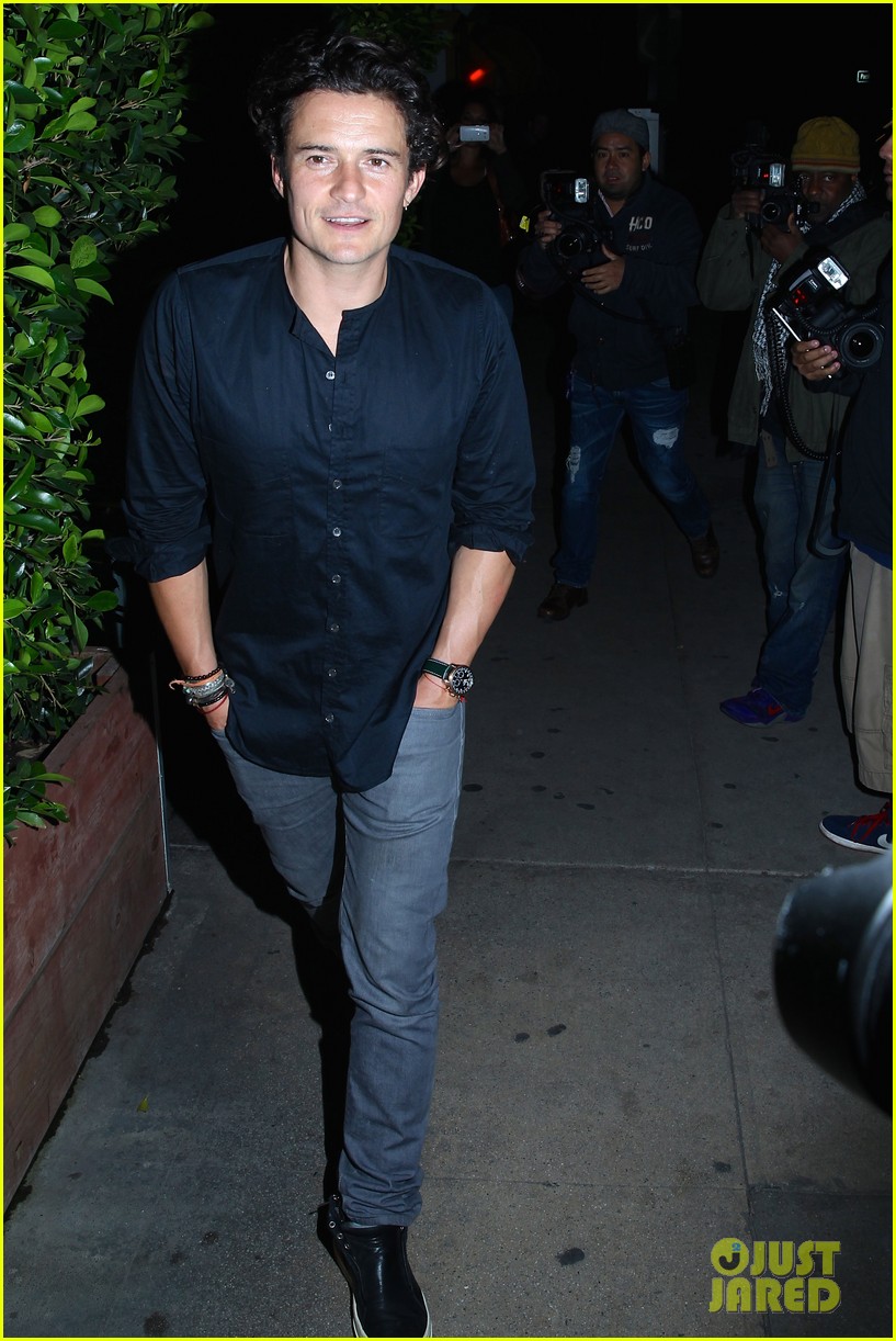 Orlando Bloom & Eva Longoria Both Dine at Santa Monica Eatery: Photo ...