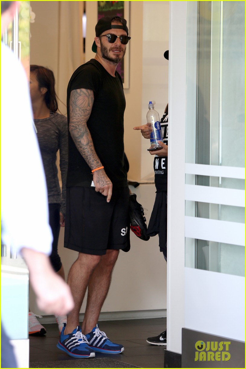 David Beckham Cuddling With His Dog is the Cutest Thing: Photo 3343947 ...