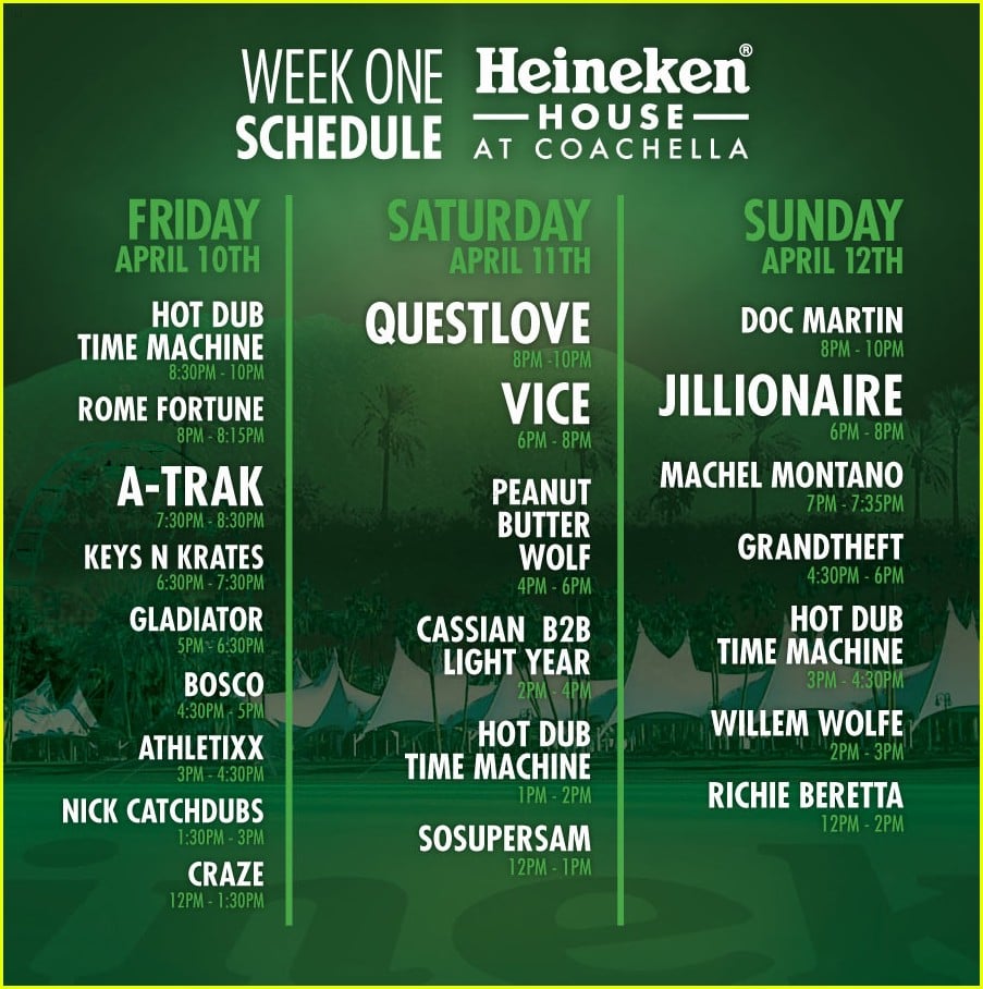 Coachella 2015 Set Times & Schedule Revealed - Full Lineup!: Photo ...