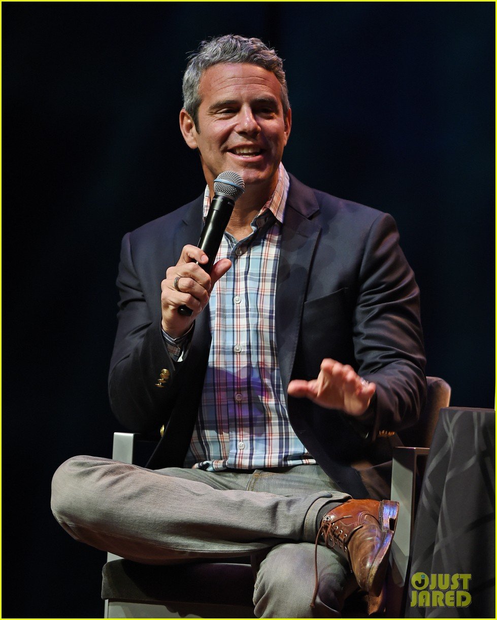 Shirtless Andy Cohen Takes a Splash in Miami Beach: Photo 3351924 ...