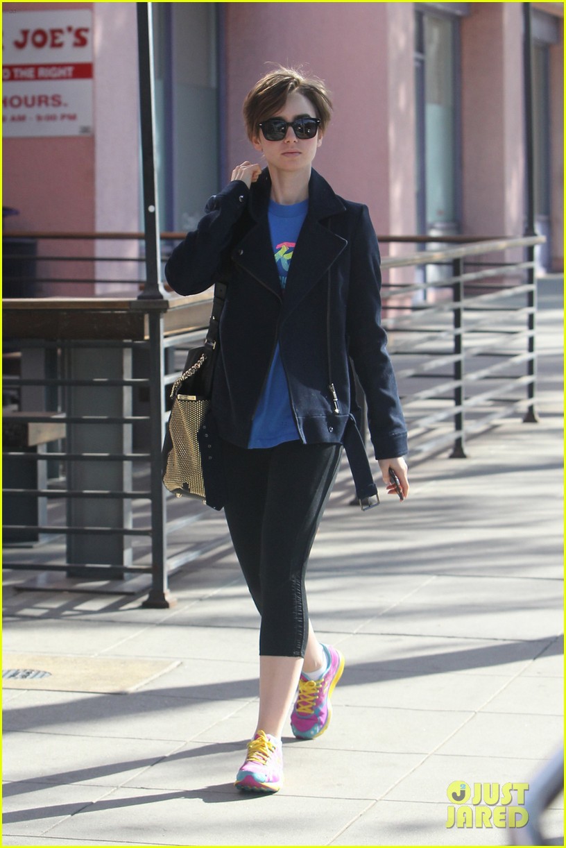 Lily Collins Teams Up With Barrie Knitwear For Third Year In A Row ...