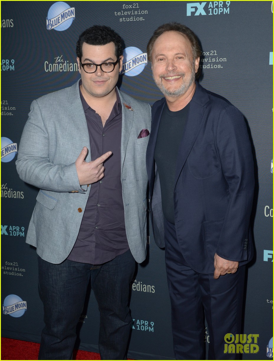 Josh Gad & Billy Crystal Team Up at 'The Comedians' Premiere!: Photo ...