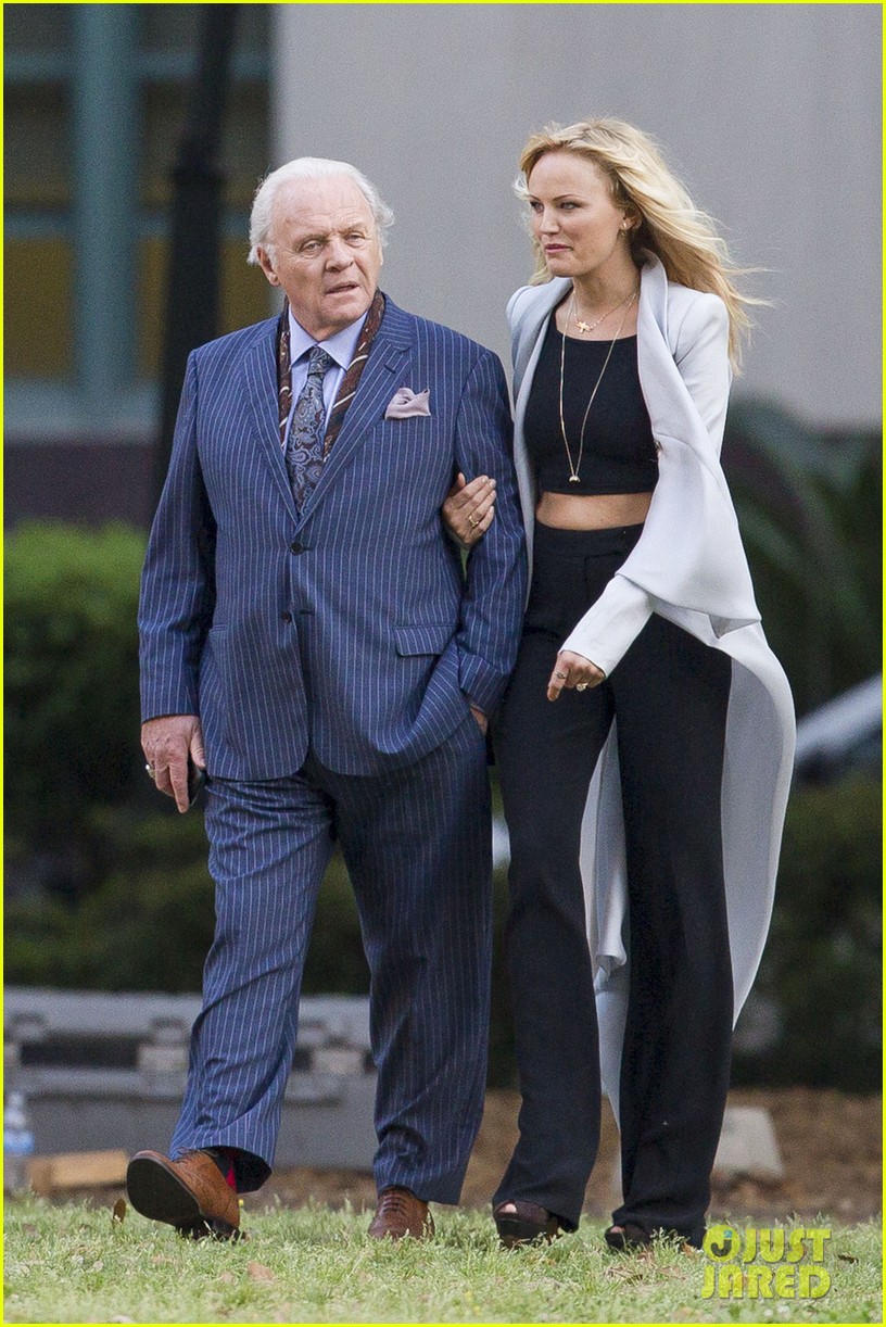 Malin Akerman Gets to Work on 'Beyond Deceit' With Anthony Hopkins ...