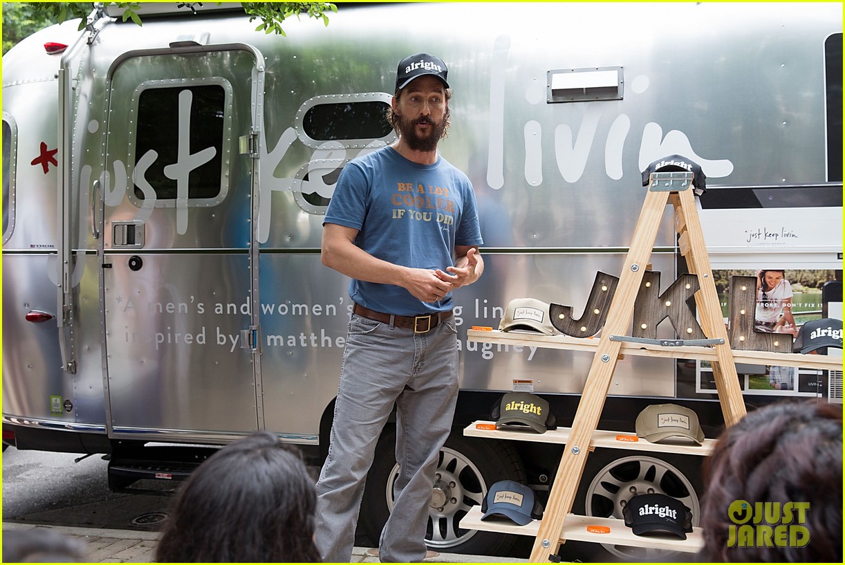 Matthew McConaughey Opens Up His Very Own Pop-Up Shop: Photo 3350055 ...