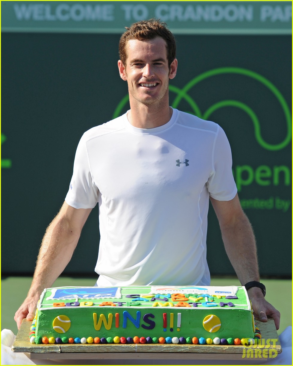 Andy Murray Celebrates 500 Career Wins at Miami Open: Photo 3338199 ...