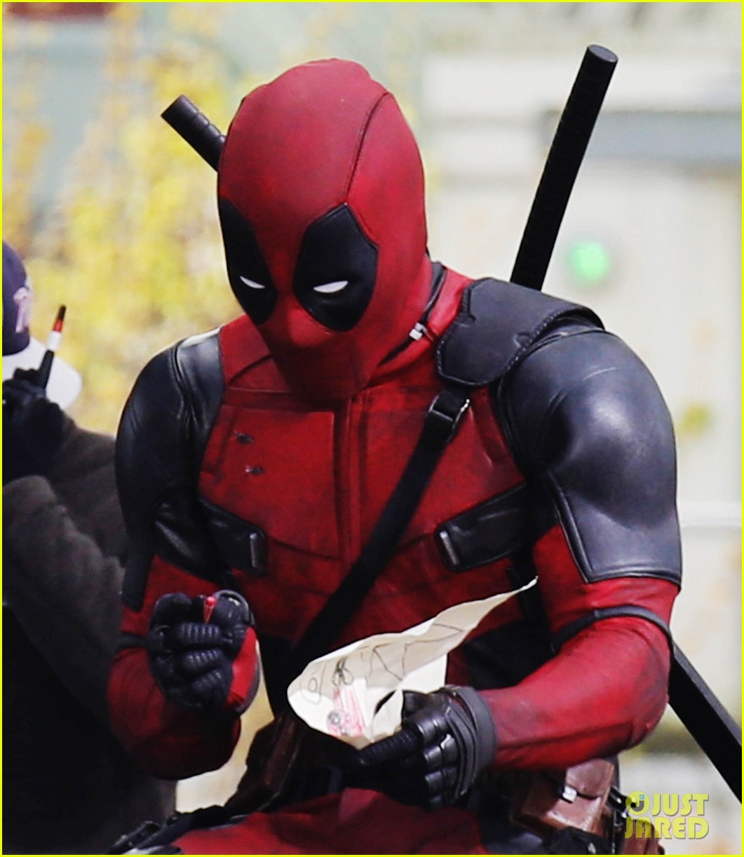 Ryan Reynolds Goes Unmasked in Latest 'Deadpool' Set Pics!: Photo ...