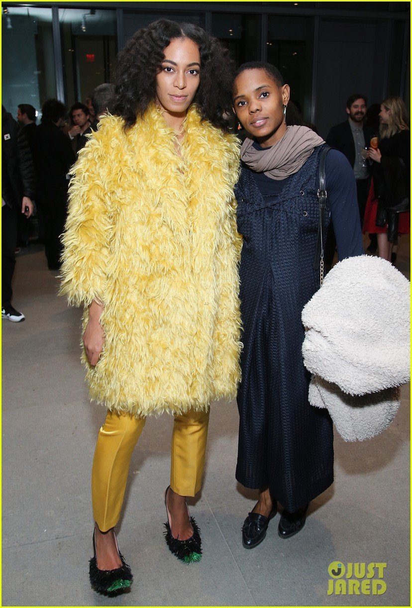 Zoe Kravitz Goes Sheer While Solange Knowles Wears Yellow Fur at ...