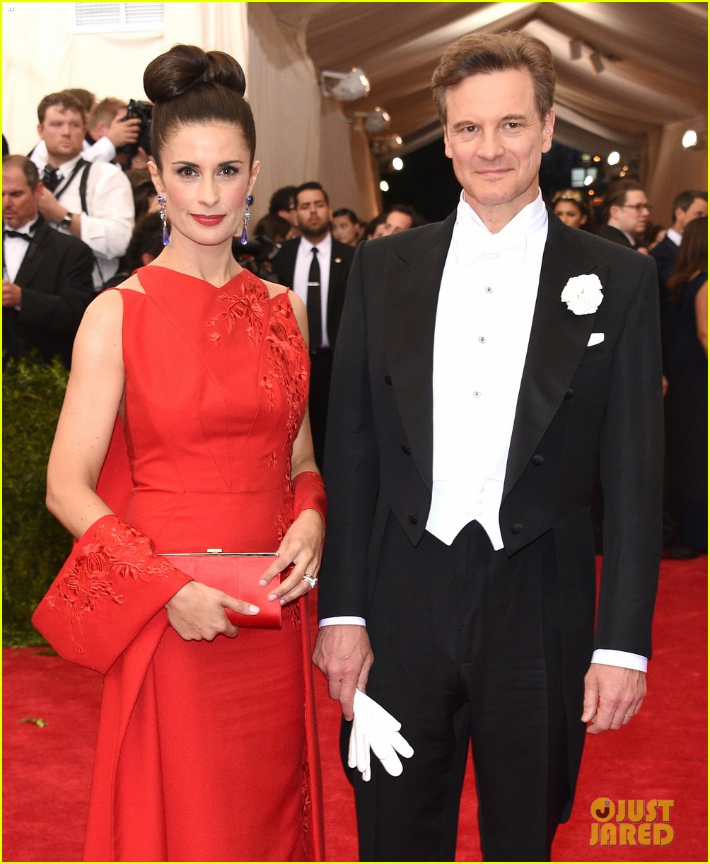 Colin Firth & Edward Norton Bring Their Wives to Met Gala 2015: Photo ...