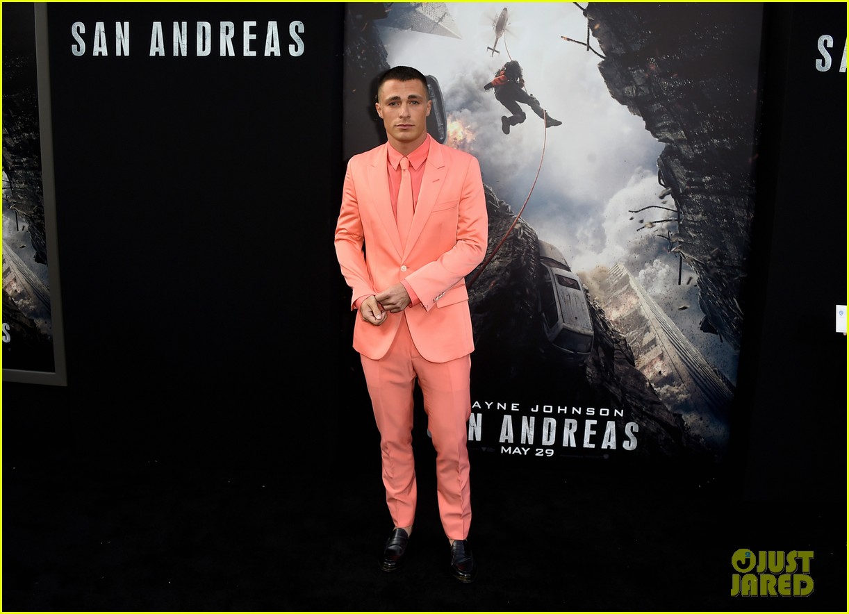 Alexandra Daddario & Colton Haynes Premiere 'San Andreas' in Hollywood ...