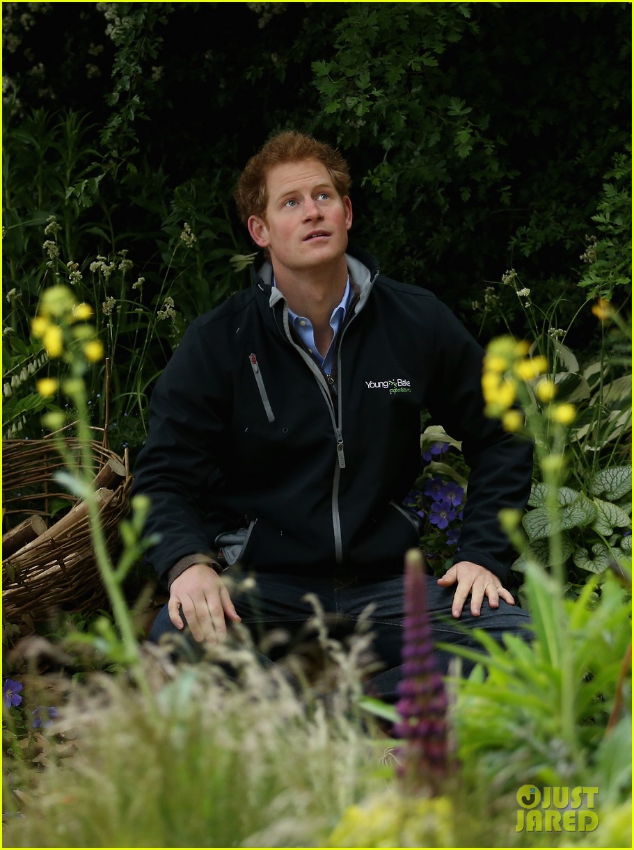 Prince Harry Presents Chelsea Flower Show to Queen Elizabeth!: Photo ...
