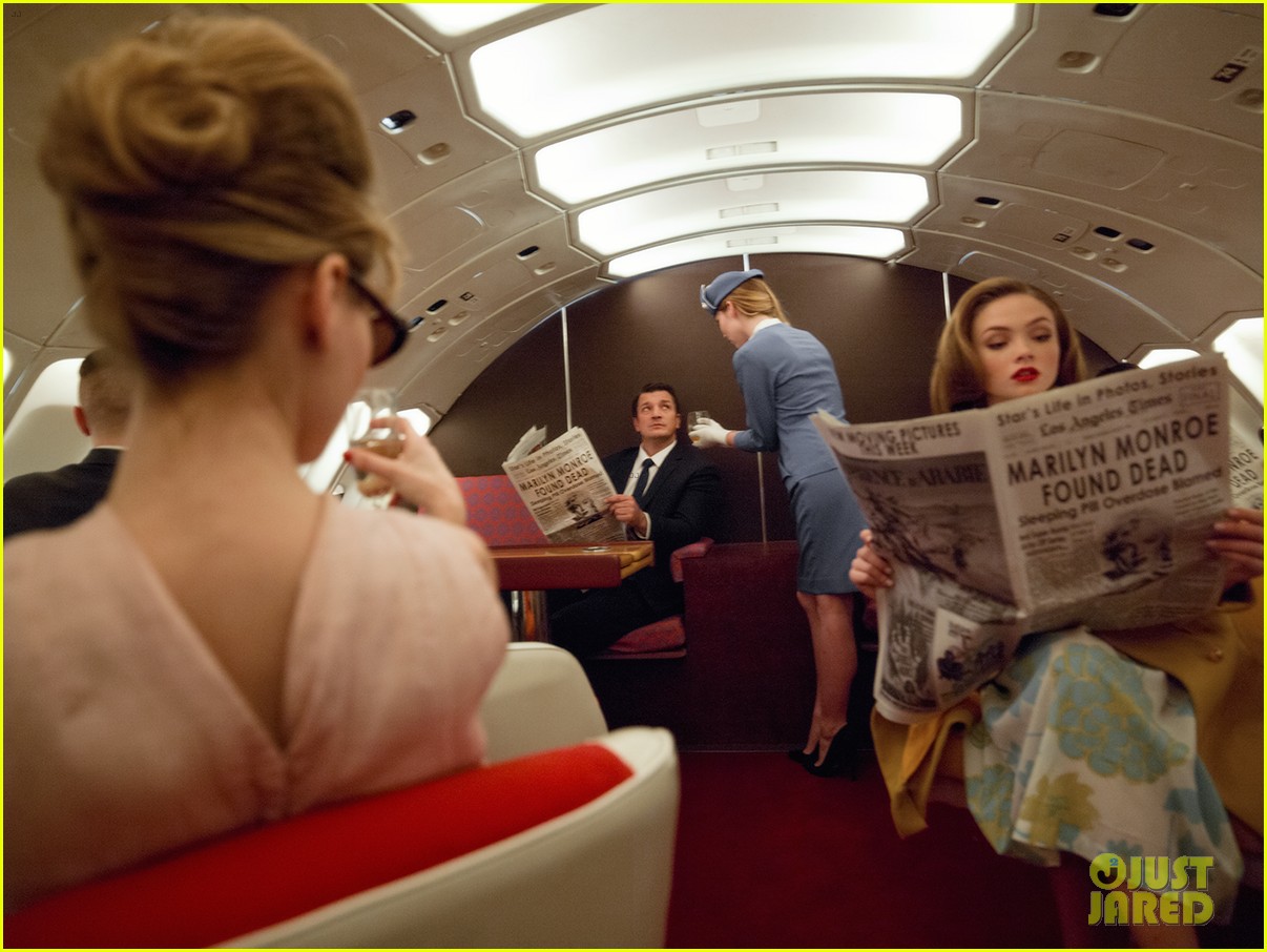 Michelle Monaghan Interviews Nathan Fillion About Tyler Shields ...