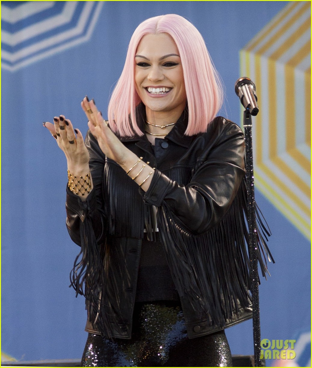 Jessie J 'Sweet Talk's Her Way Around 'Good Morning America': Photo ...