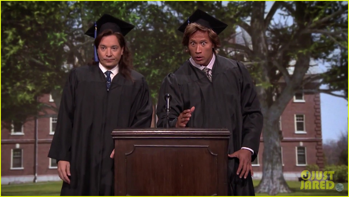 Dwayne ‘The Rock’ Johnson & Jimmy Fallon Deliver Hilarious 1989 ...