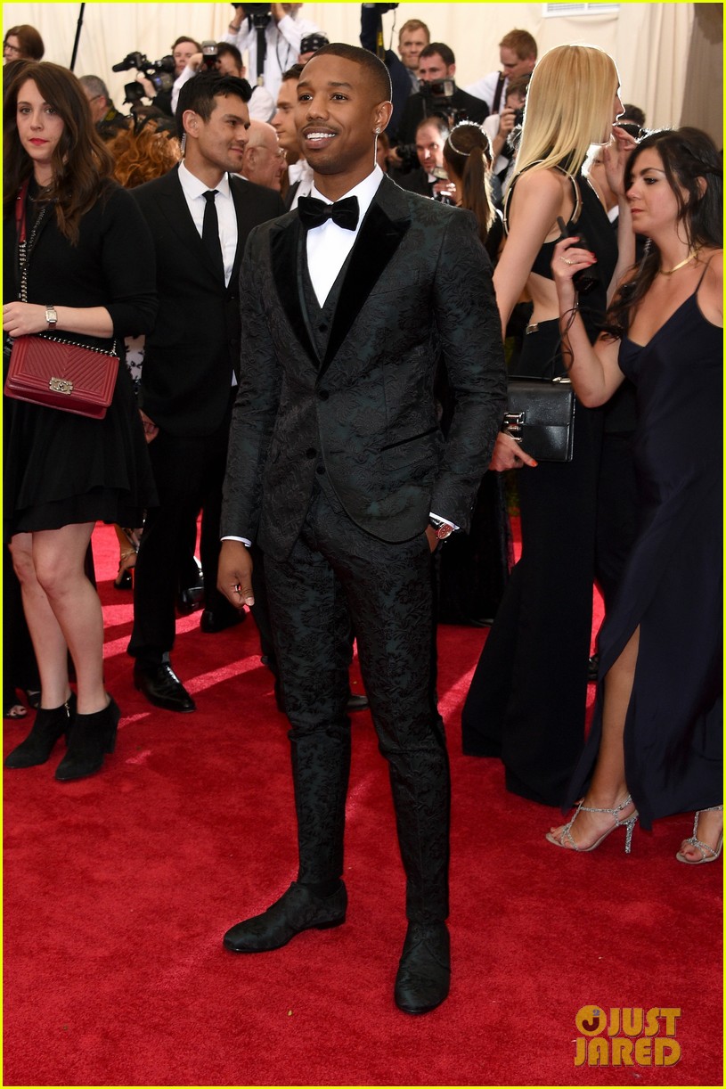 Michael B Jordan Makes Us Swoon at Met Gala 2015: Photo 3363239 | Anna ...