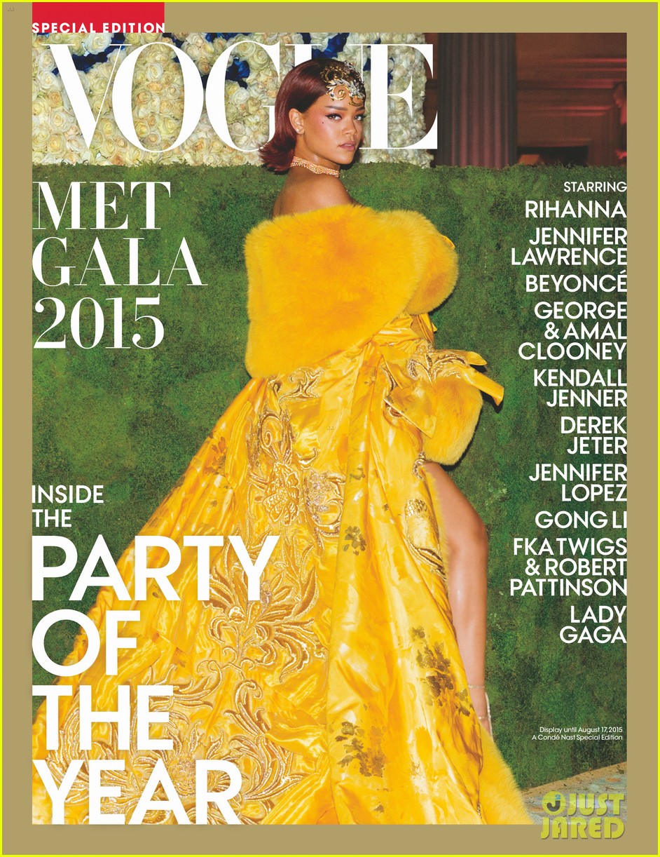 Rihanna Lands the Cover of Vogue's Met Gala 2015 Issue!: Photo 3367831 ...