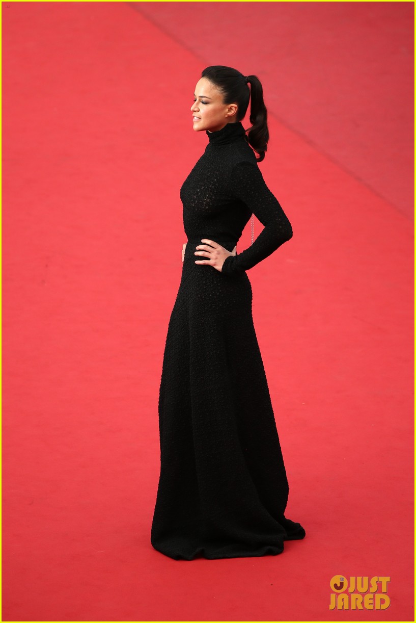 Michelle Rodriguez Hits the Cannes Red Carpet One More Time: Photo ...