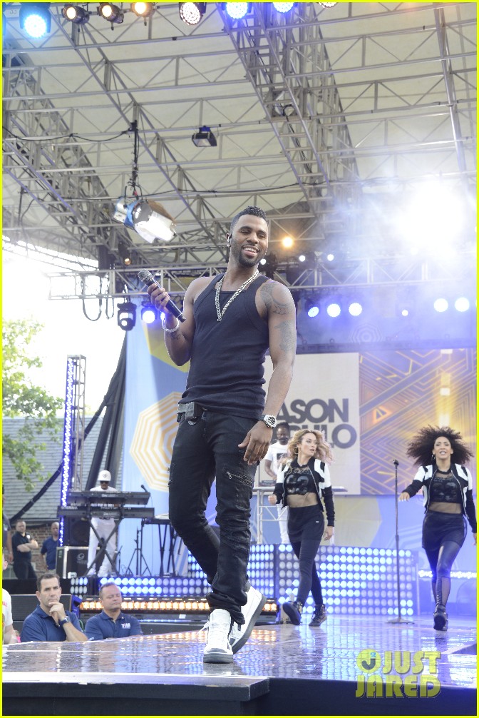 Jason Derulo Gives Shout Out To Fans After 'GMA' Concert: Photo 3392886 ...