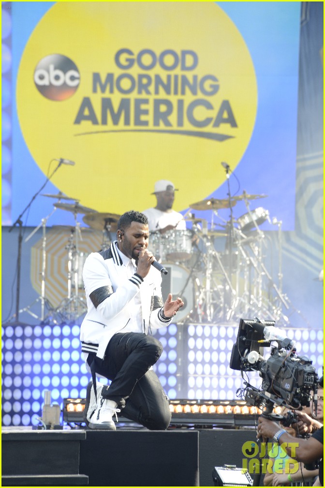 Jason Derulo Gives Shout Out To Fans After 'GMA' Concert: Photo 3392895 ...
