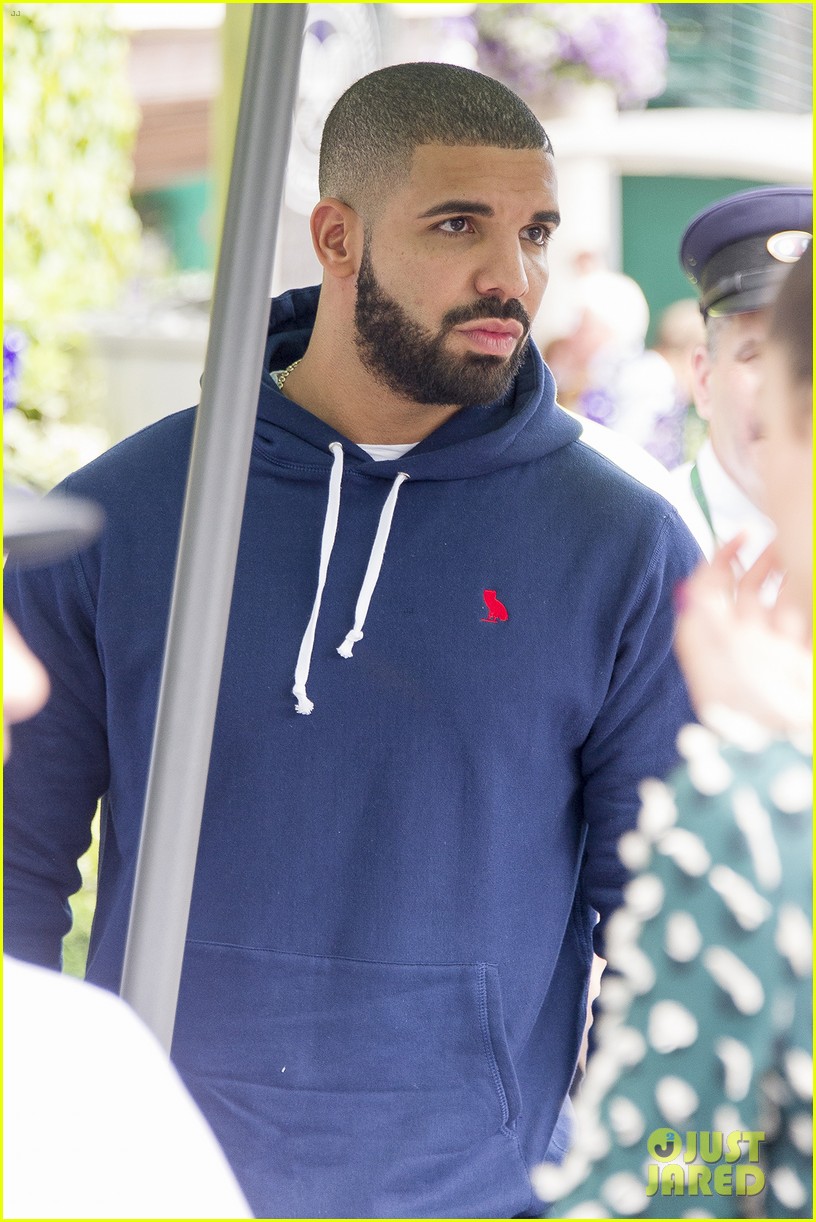Drake Heads to Wimbledon to Watch Pal Serena Williams: Photo 3404948 ...