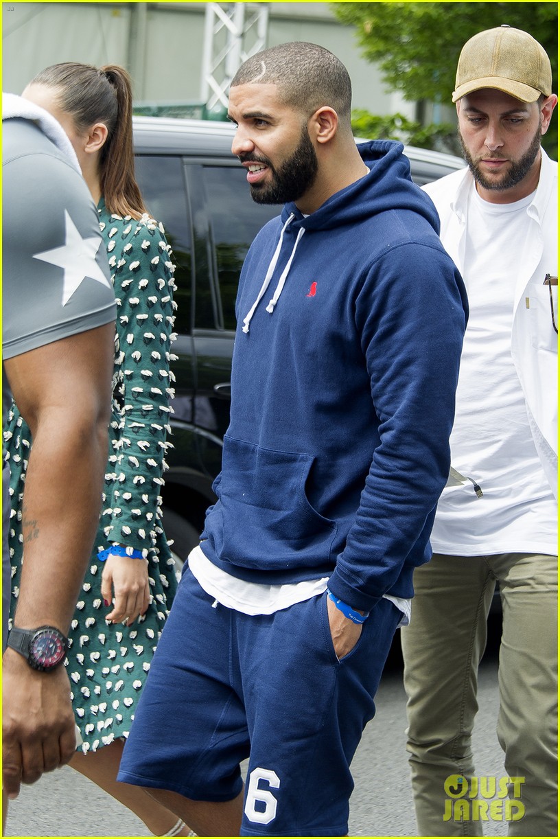 Drake Heads to Wimbledon to Watch Pal Serena Williams: Photo 3404953 ...