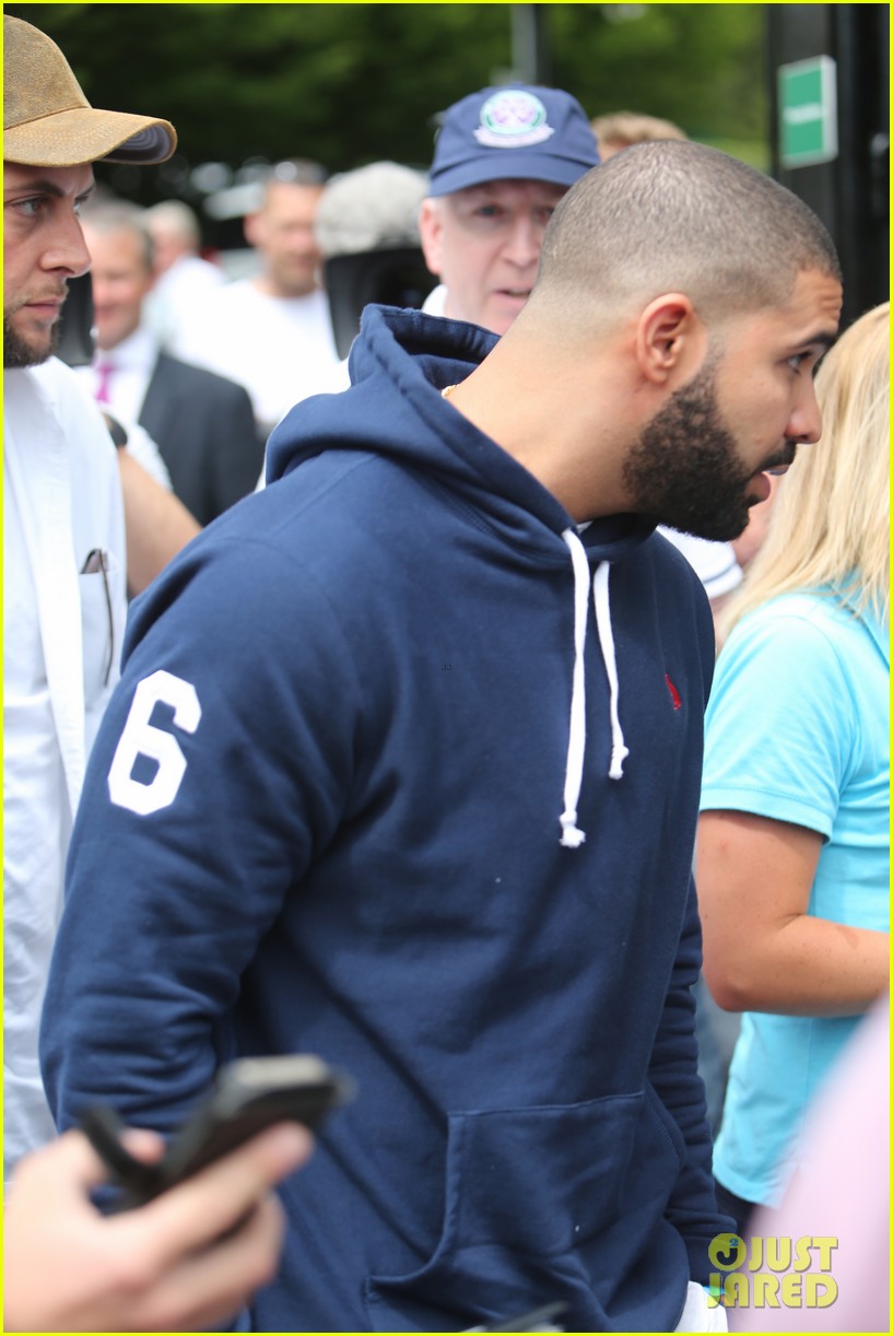 Drake Heads to Wimbledon to Watch Pal Serena Williams: Photo 3404959 ...